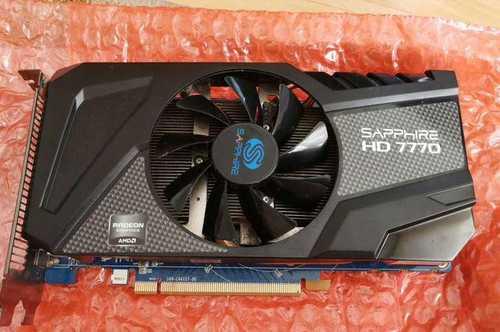 Видеокарта radeon sapphire hd7700 1GB