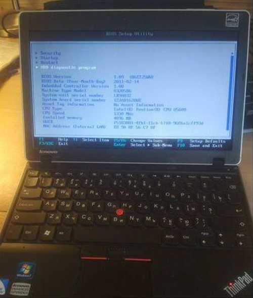 Ноутбук Lenovo ThinkPad Edge 11 (11", 4гб, 320hdd)