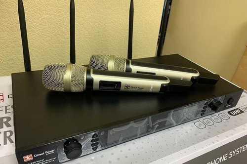 DP-220 vocal -двухканальная вокальная радиосистема