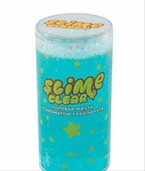 Слайм Slime Clear Голубая мечта с ароматом грейпфрута черники 250 г S130-33/S300-35