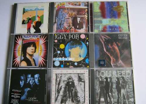 Фирменные CD Iggy Pop,Brian Eno,Lou Reed