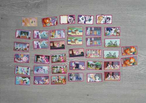 Наклейки панини panini my little pony школа дружбы