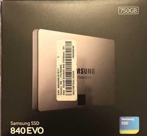 SSD SAMSUNG 840 EVO 2.5" SATA-3 750Gb