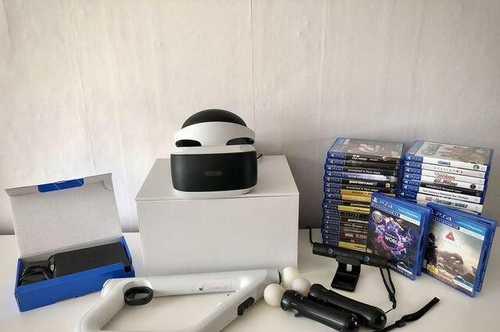 Шлем VR Sony Playstation 4 v.2/move/aim controller