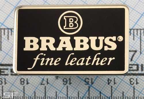 Шильдик для Сидения Brabus Fine Leather