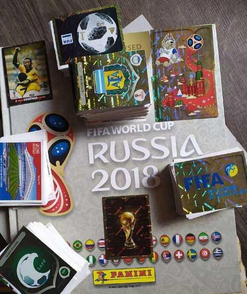 Наклейки panini Чемпионат Мира 2018