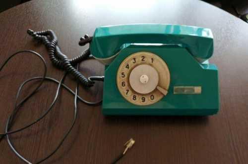 Телефон советский СССР дисковый стационарный ретро