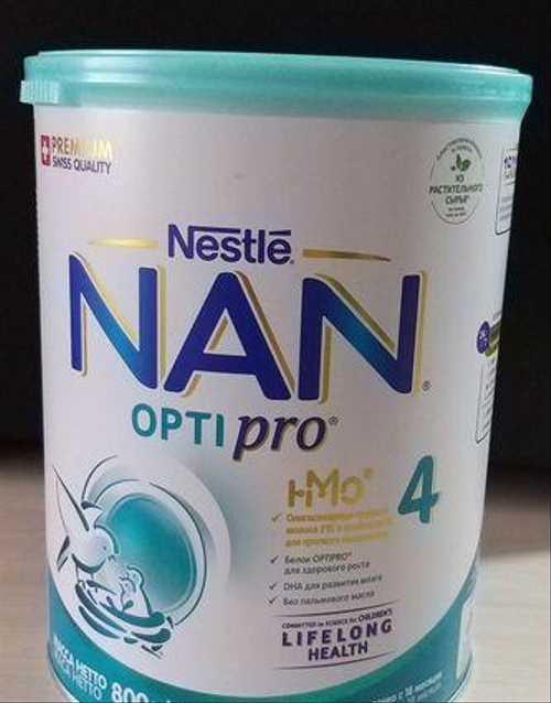 Детская смесь Nan Opti Pro 4