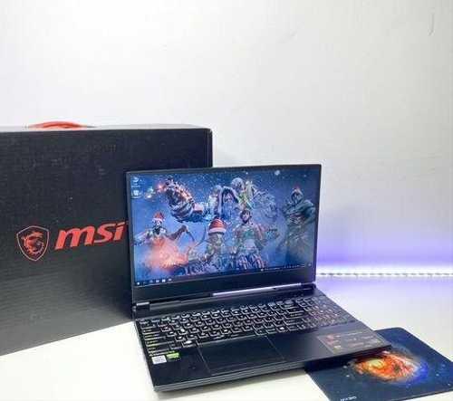 Игровой ноутбук MSI i7-10/geforcertx/SSD/16озу/FHD
