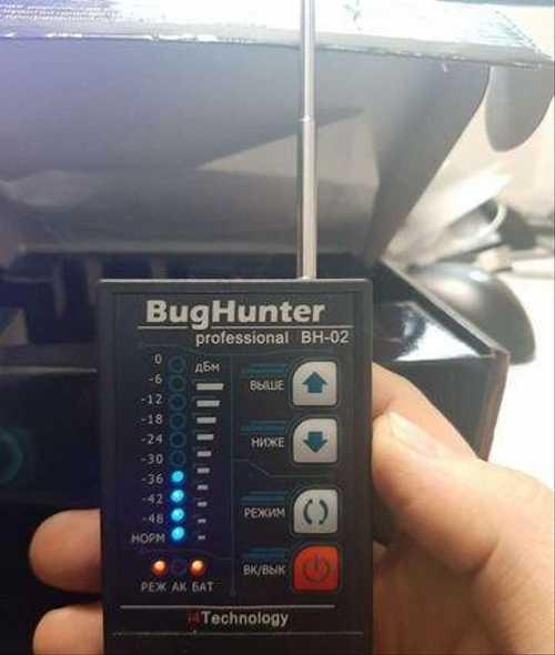 Индикатор поля, детектор жучков bughunter bh-02