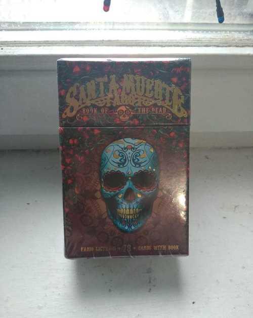 Карты Таро Santa Muerte Book of the Dead 78 карт