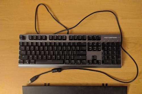 Игровая механическая клавиатура Motospeed CK108