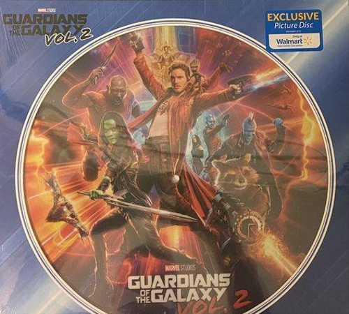 Guardians Of The Galaxy Vol.2, винил, Picture Disc