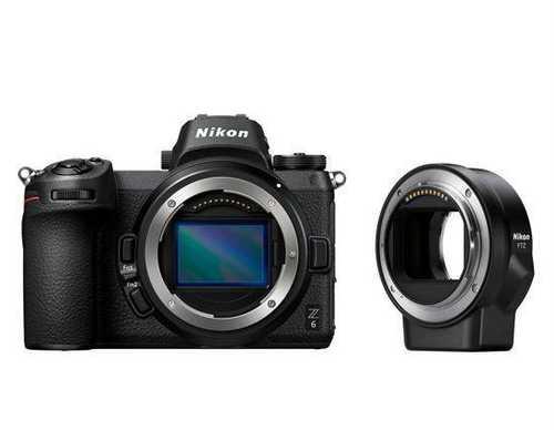 Nikon Z6 Body с адаптером FTZ новый (гарантия)