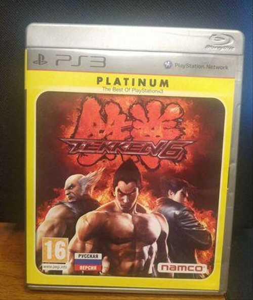 Игры для ps3 Tekken 6, текен 6