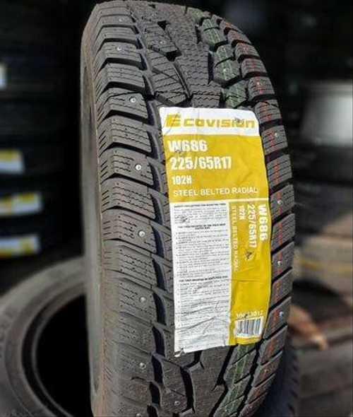 Шины зимние шипованные 225 65 17. Ovation Tyres w-686 зимняя шипованная. 225/65 17 Ovation. Автошина Ecovision 225/65r17 102h vi-286ht.