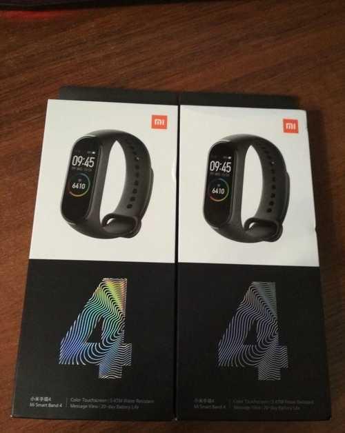 Новые Xiaomi Mi Band 4