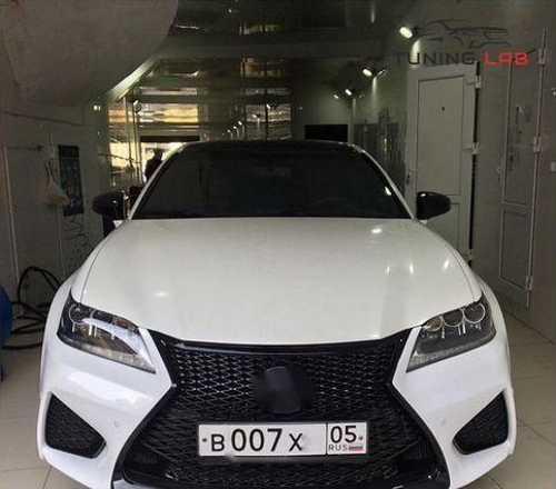 Бампер в стиле GS F-sport на Lexus GS (2012-2015)