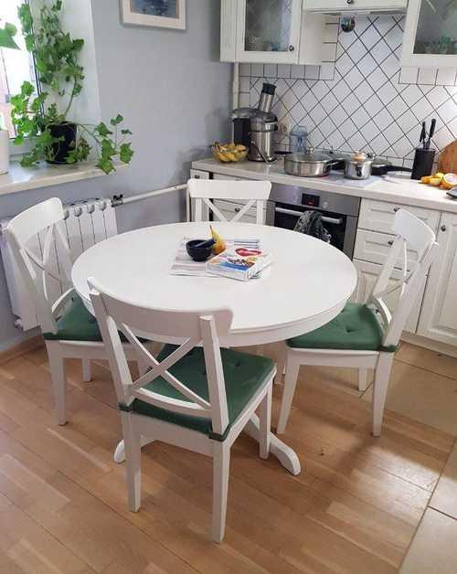 Стол обеденный IKEA раздвижной