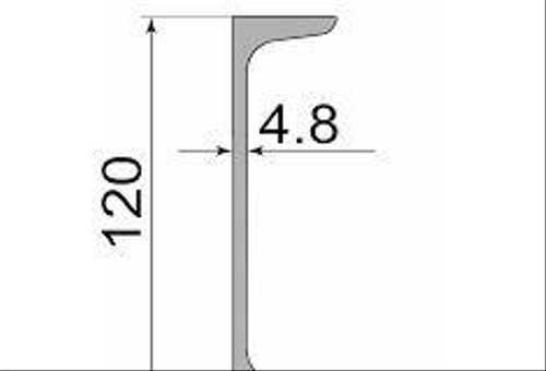 Швеллер 12см, швеллеры 120мм