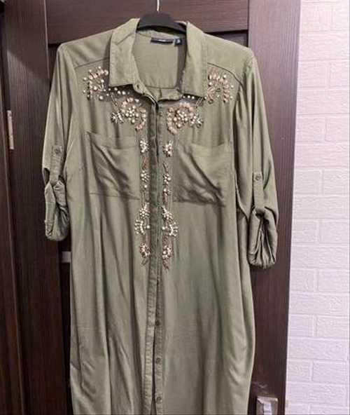 Платье-рубашка Киаби 52 размер