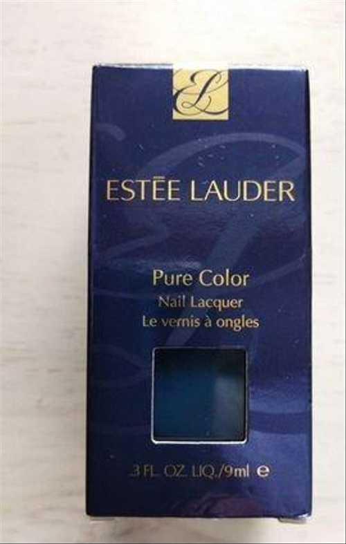 Лак для ногтей Estee Lauder тёмно-синий матовый