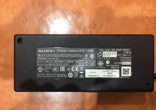 Sony acdp-120E03 19.5V, 6.2A