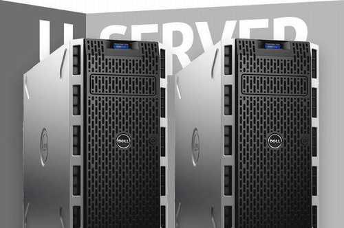 Сервер dell T630 16SFF 2x2697v3 64Gb H730 4x1Gb/s