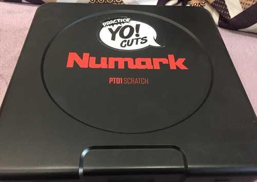 Портативный проигрыватель numark PT01 scratch