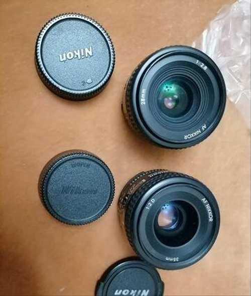 Объектив Nikon AF nikkor 35mm 2D