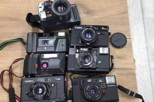 Canon; Yashica; Olympus; Pentax; Chinon