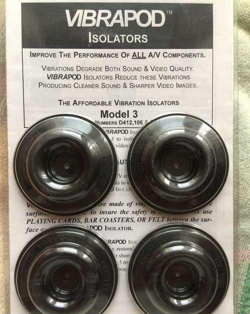 Vibrapod Isolators 3