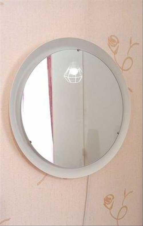 Зеркало с подсветкой круглое Икеа сторйорм