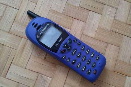 Телефон Motorola t180 голубой