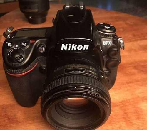 Nikon d700 в комплекте с объективами