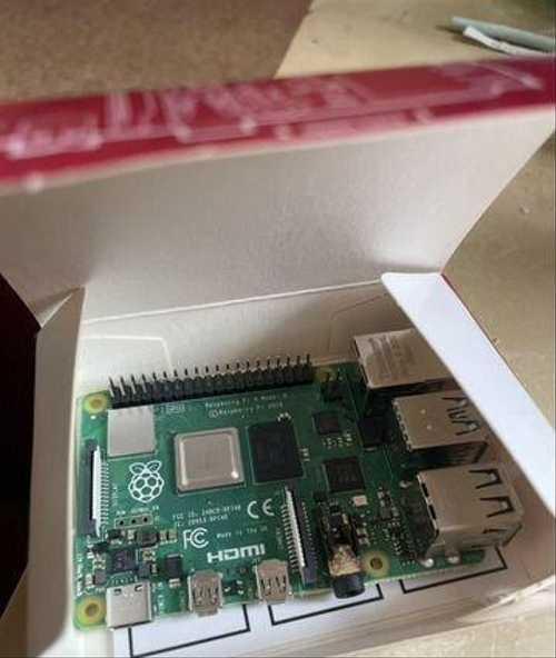 Raspberry Pi 4 model B 4 gb новый
