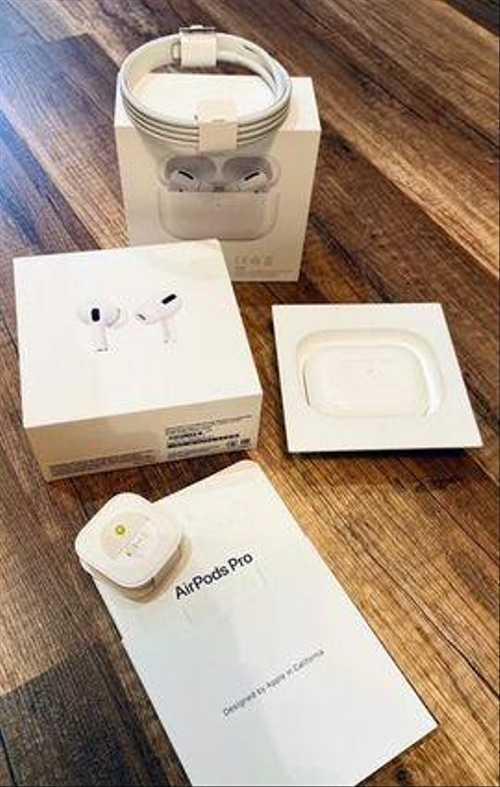 Airpods pro коробка фото