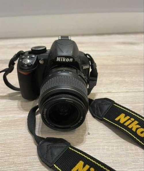 Зеркальный фотоаппарат nikon d3100 плюс обьектив и