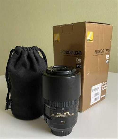 Объектив Nikon AF-S DX nikkor 55-300mm f/4.5-5.6g