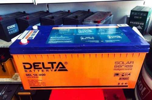 Аккумулятор delta GEL 12-200 12V 200AH