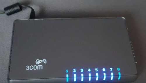 Коммутатор 3Com Gigabit Switch 8 10/100/1000 Mbit