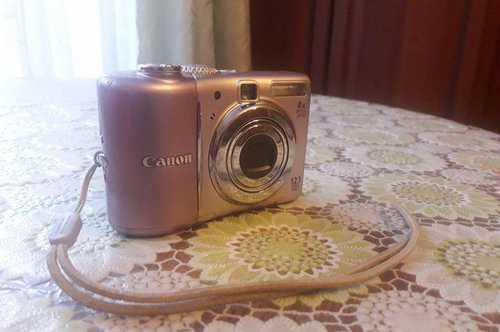 Фотоаппарат Canon PowerShot A1100IS,розовый