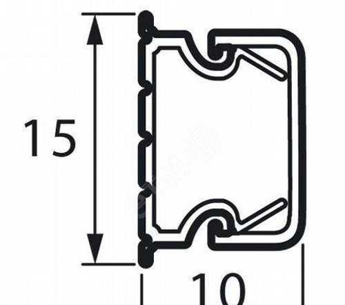 Кабель-канал metra 15х10 Legrand