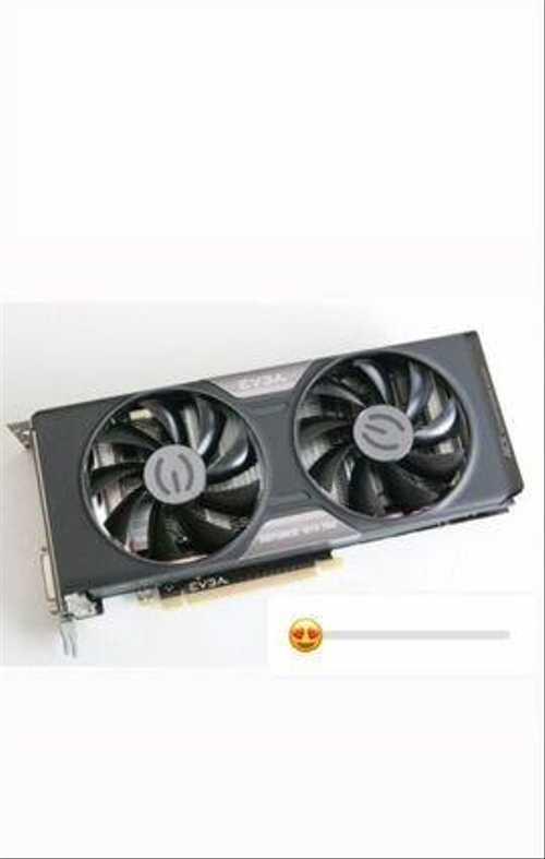 Видеокарта nvidia GeForce evga GTX 760 ACX 2GB обм