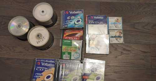 Диски CD-R, CD-RW, DVD-R, Mini DVD-R(RW)