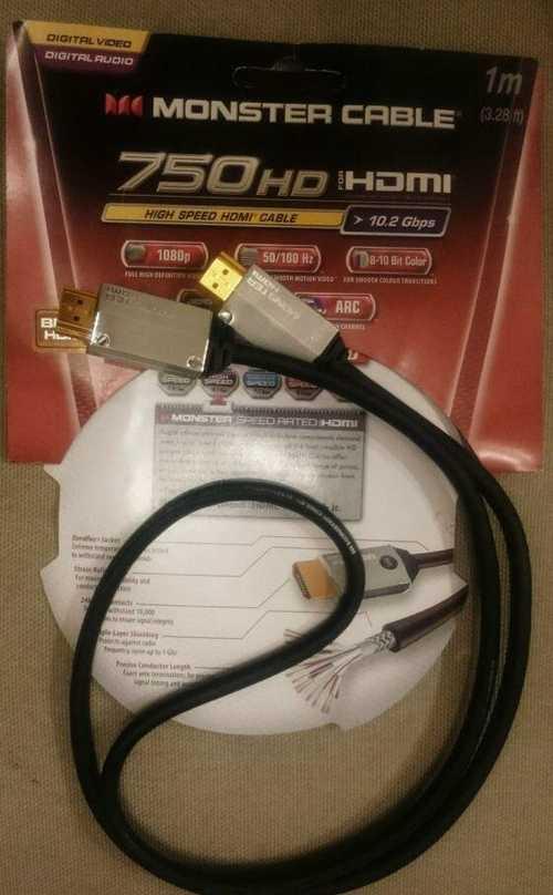 Кабель hdmi Monster, адаптер