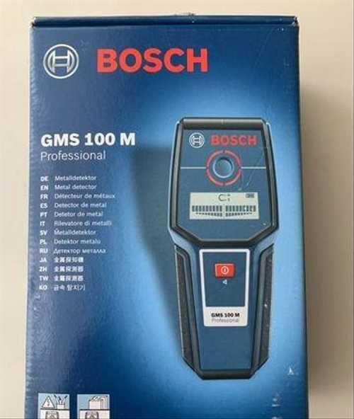 Детектор проводки bosch GMS 100 M (0601081100)