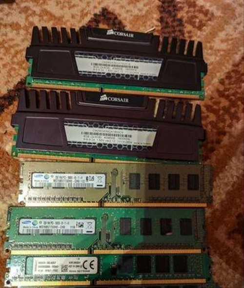 Оперативная память DDR3 2GB, 4GB