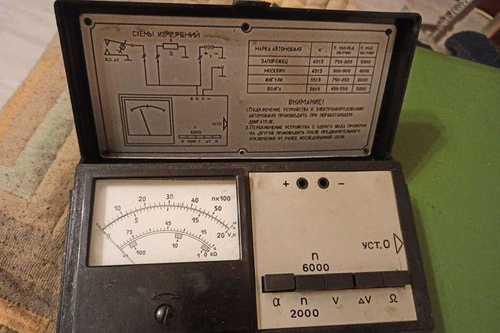 Измерительный автоприбор Тор 01