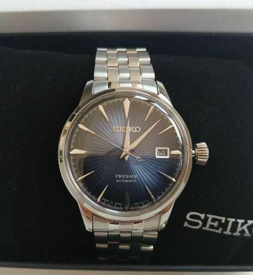 Часы seiko Presage Cocktail Silver Time